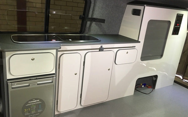 VW Transporter LWB Kitchen Unit | JD Camper Designs